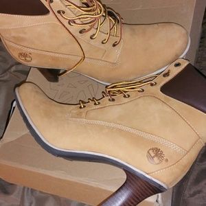 timberland high heels boots on Poshmark