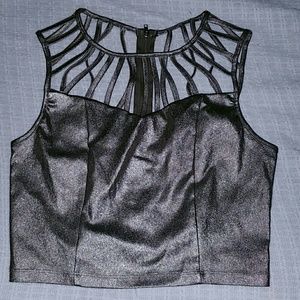 Tops | Final Price Caged Crop Top | Poshmark