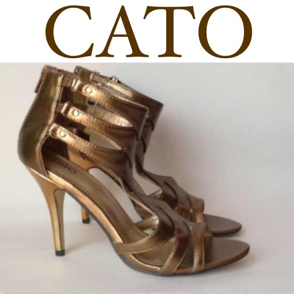 Cato | Shoes | Golden Brown Heels | Poshmark