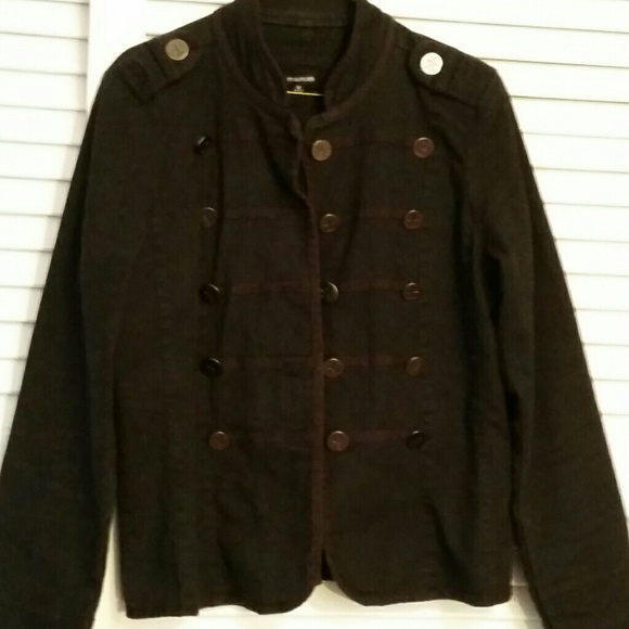Maurices | Jackets & Coats | Maurices Black Military Style Jacket | Poshmark