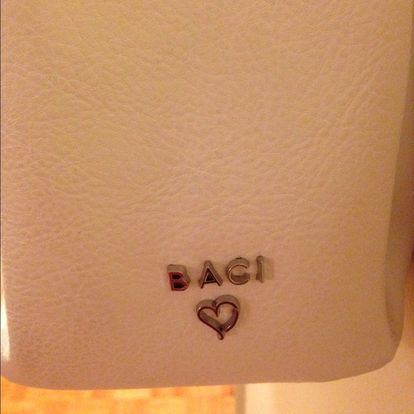BACI ITALY | Bags | Baci Italy Large White Handbag | Poshmark