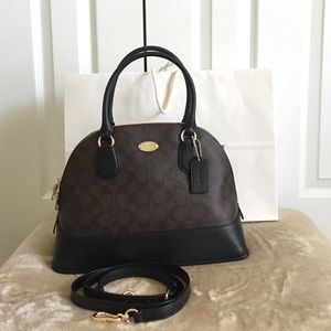 46% off Coach Handbags - Nwt 100% authentic coach MINI CORA DOMED ...