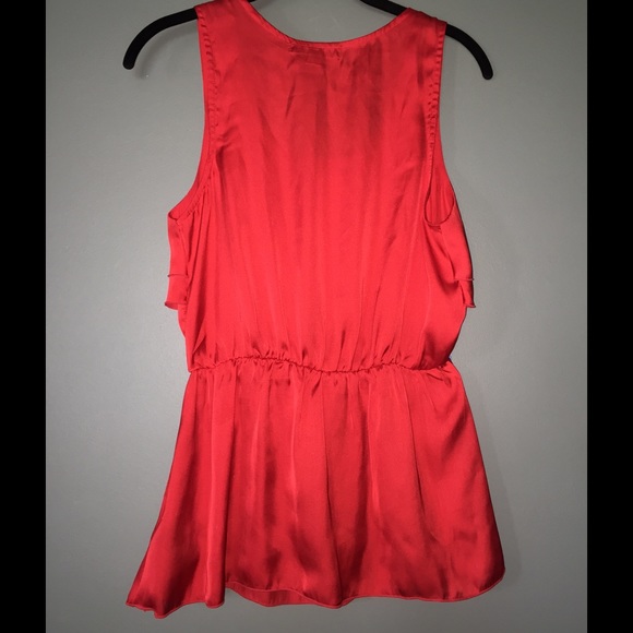 Forever 21 | Tops | Gorgeous Red Ruffle Top | Poshmark