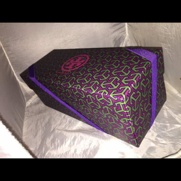 Tory Burch | Accessories | Tb Blue Purple Shoe Box Empty Tissue Paper ...