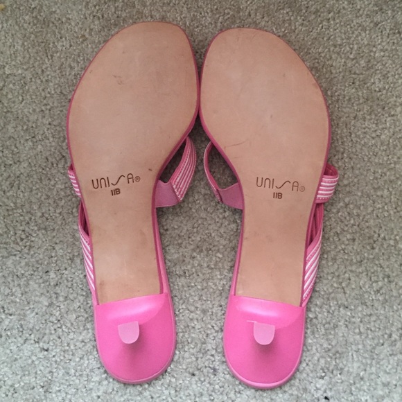 Unisa | Shoes | Perfect For The Summer Unisa Pinkwhite Sandals | Poshmark