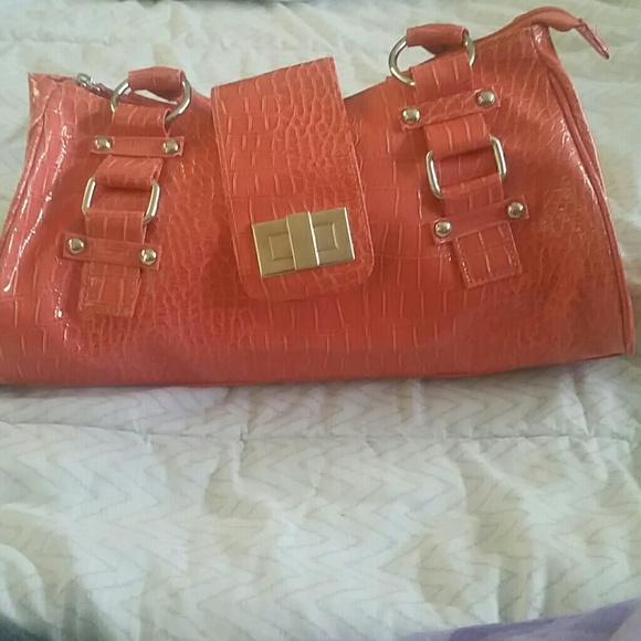 Bags | Pretty Peach Colored Handbag | Poshmark