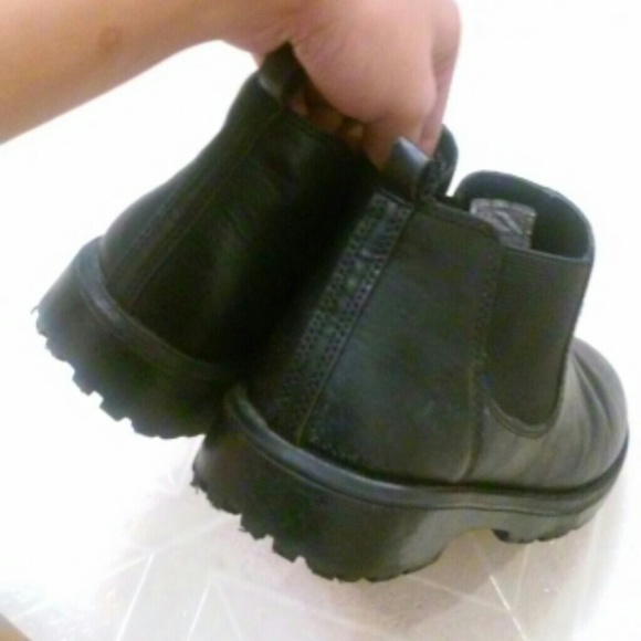 Perry Ellis | Shoes | Perry Ellis Black Vintage Boots | Poshmark