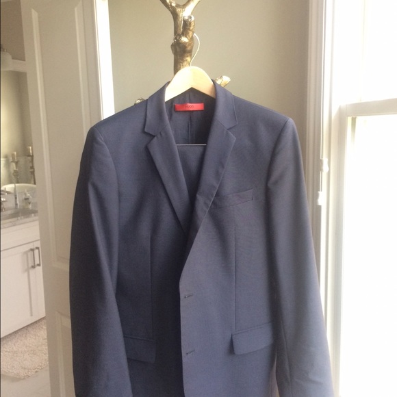 Hugo Boss | Other | Hugo Boss Red Label Navy Blue Suit | Poshmark