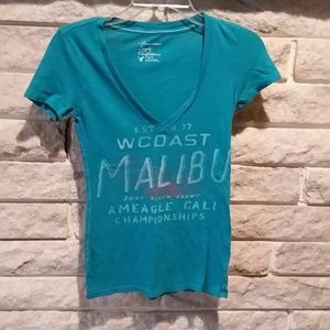 American Eagle Outfitters - New American Eagle Womens Graphic T-Shirt - XSmall from Pam's closet ...