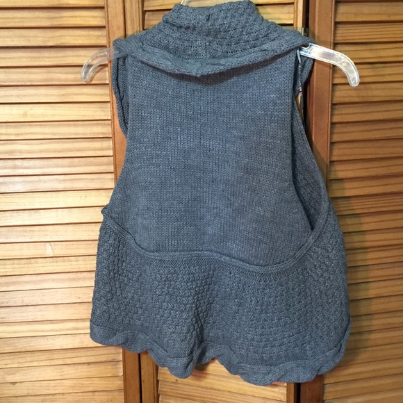 Sweaters | Gray Knitted Vest | Poshmark