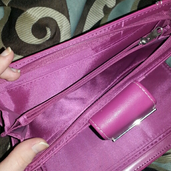 Bags | Hot Pink Wallet | Poshmark