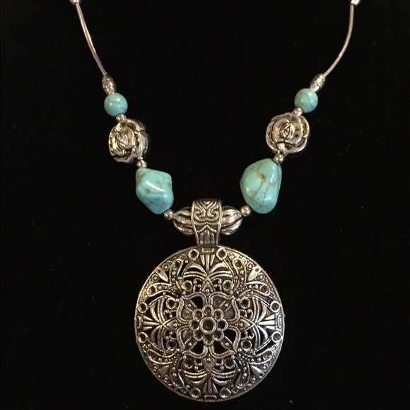 Fashion Jewelry | Jewelry | Spanish Turquoise And Silver Plated ...