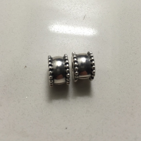 Pandora | Jewelry | Silver Pandora Bracelet Spacers | Poshmark