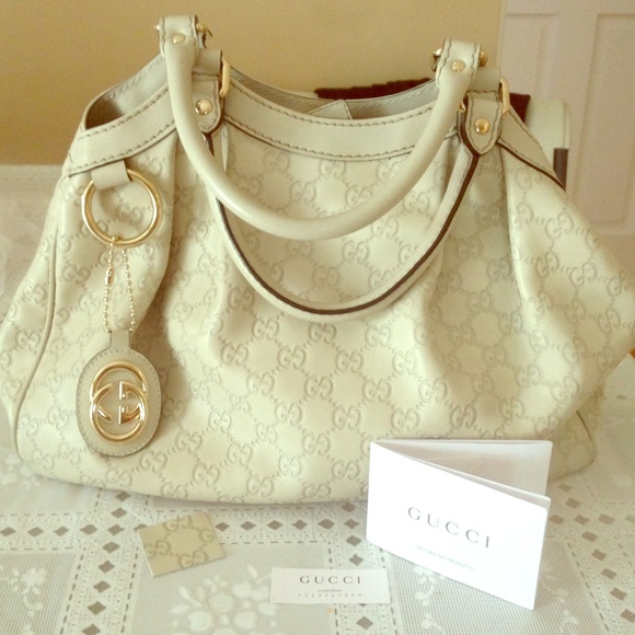 Gucci | Bags | Ivory Authentic Gucci Bag | Poshmark
