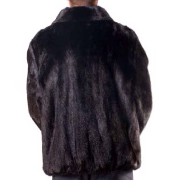 BERNINI | Jackets & Coats | Bernini Mink Leather Jacket Coat | Poshmark