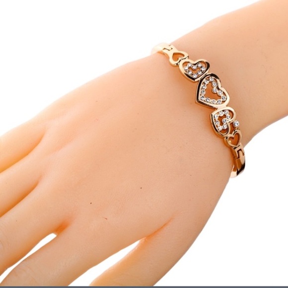 Jewelry | Jewelry Cute Rose Gold Dangle Bracelet | Poshmark