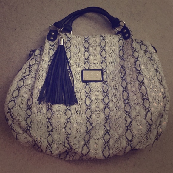 bebe | Bags | 2b Bebe Faux Snakeskin Purse | Poshmark