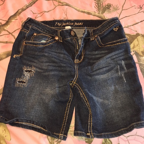 Justice | Jeans | Justice Girls Denim Shorts | Poshmark