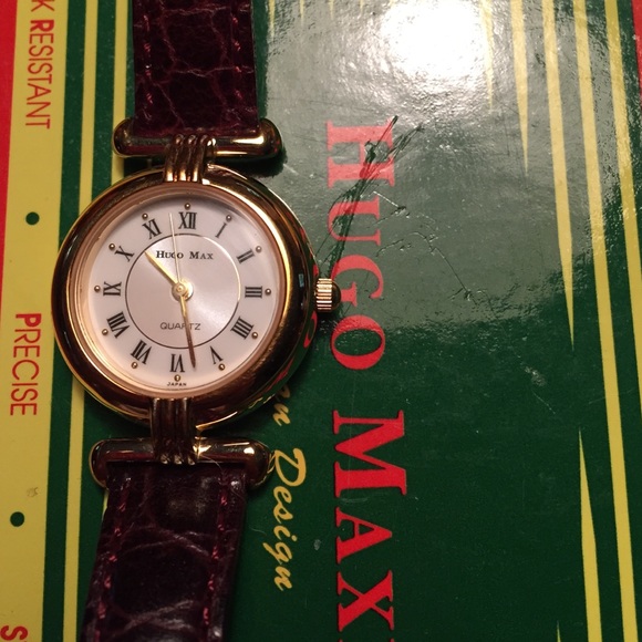 Hugo Max | Jewelry | Hugo Max Ladies Watch With Box Gorgeous With Box ...