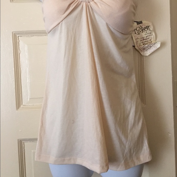 Tops | Nice Beige Top By L8ter | Poshmark