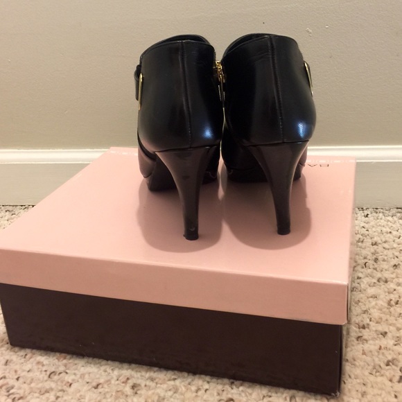 Bandolino | Shoes | Bandolino Black Leather Booties | Poshmark