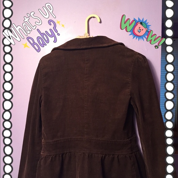 Heart Moon Star | Jackets & Coats | Heart Moon Star Brown Corduroy ...