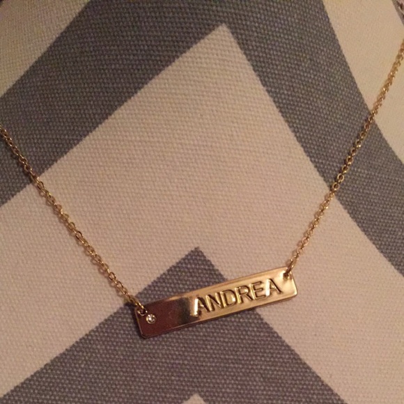 Aldo | Accessories | Andrea Name Tag Necklace | Poshmark