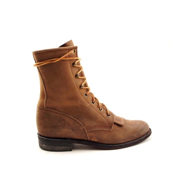 Justin roper | Shoes | Justin Boots Lace Up | Poshmark