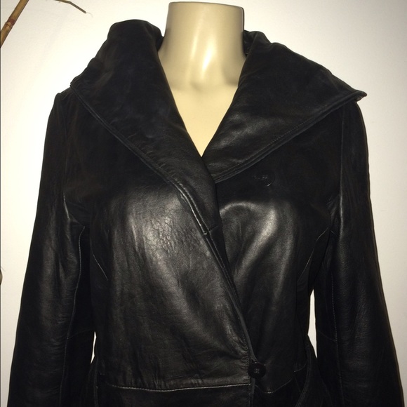 Wilsons Leather | Jackets & Coats | Wilson Leather Jacket With Hood Sz ...