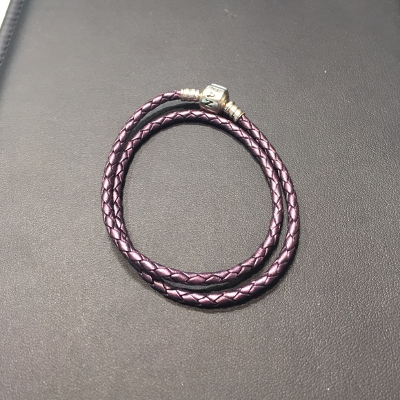 Pandora | Jewelry | Pandora Leather Bracelet | Poshmark