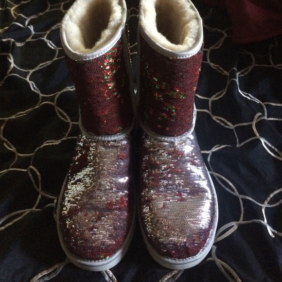 UGG | Shoes | Multi Color Sequince Uggs Limited Edition | Poshmark