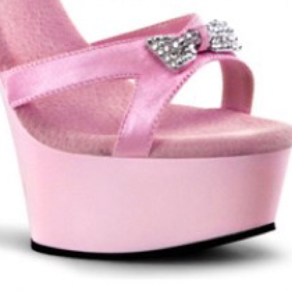 Shoes | Super Cute Pink Platform Heels | Poshmark