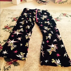 Disney | Pants & Jumpsuits | Disney Tinker Bell Pj Pants Worn Once ...