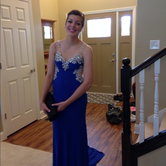 Dresses | Electric Blue Prom Dress | Poshmark