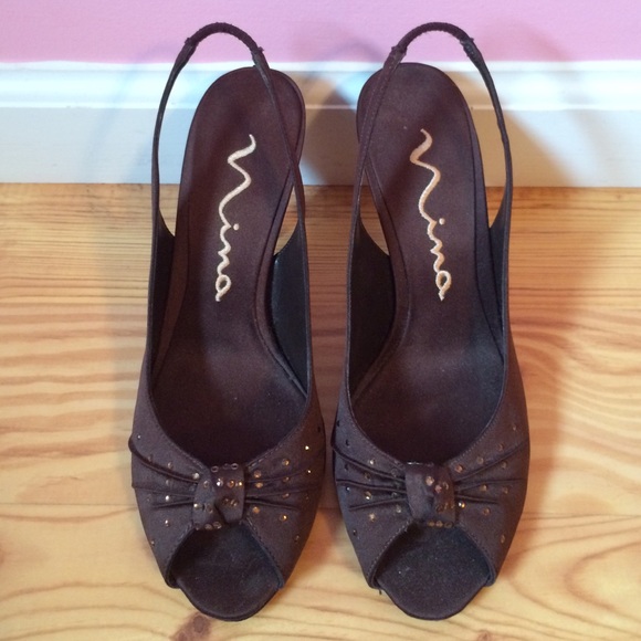 Nina | Shoes | Nina Rhinestone Evening Heels | Poshmark