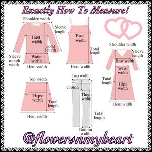 Other | Helpful Sizing Advice | Poshmark