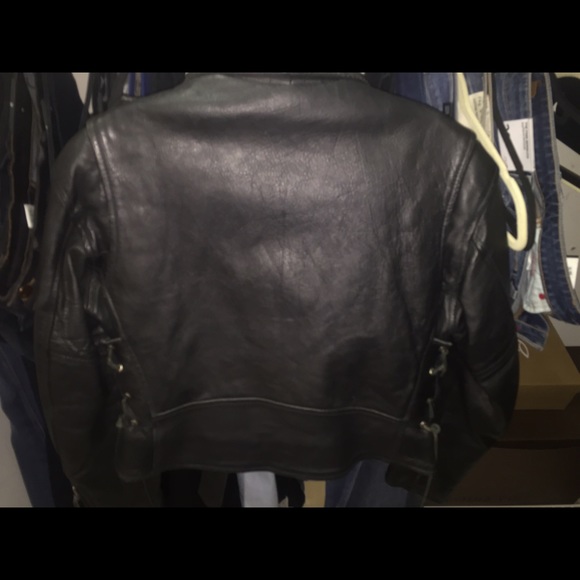 Jackets & Coats | Vintage Biker Rocker Leather Jacket | Poshmark