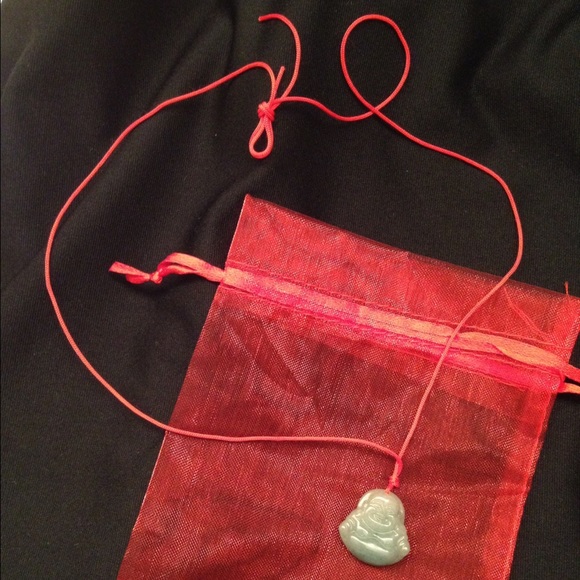 Jewelry | Auth Buddha Pendent With Simple Red String | Poshmark