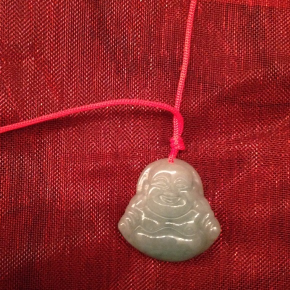 Jewelry | Auth Buddha Pendent With Simple Red String | Poshmark