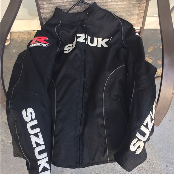 Suzuki | Jackets & Coats | A Suzuki Track Jacket With The Pads And All ...