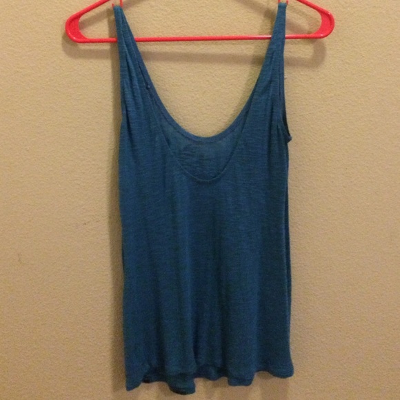 United Colors Of Benetton | Tops | Blue Summer Tank Top | Poshmark
