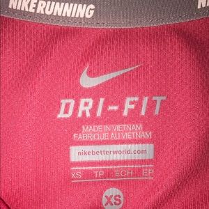 Nike | Tops | Nike Red Dri Fit Shirt | Poshmark
