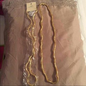 Accessories | New Gold Bendy Necklace | Poshmark