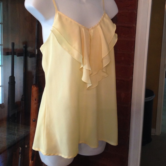 Tops | Light Yellow Tank | Poshmark