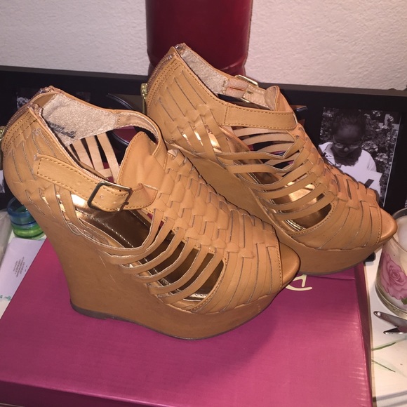 Shoes | Tan Wedges | Poshmark
