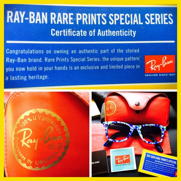 Ray-Ban | Accessories | Rayban Rare Prints Special Series Sunglasses ...