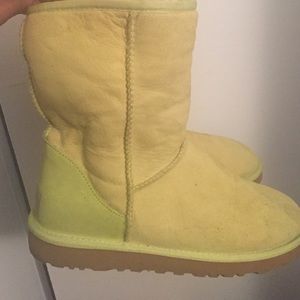 UGG | Shoes | Neon Green Ugg Boots | Poshmark