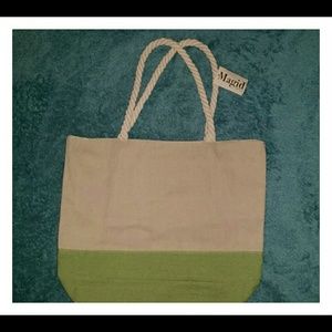 Magid | Bags | Magid Rope Handle Tote Bag | Poshmark