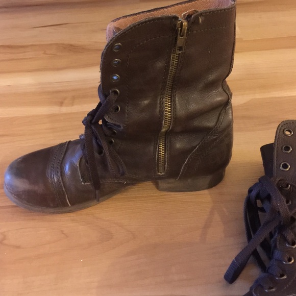 Bakers | Shoes | Bakers The Punisher Dark Brown Zip Lace Up Boot | Poshmark