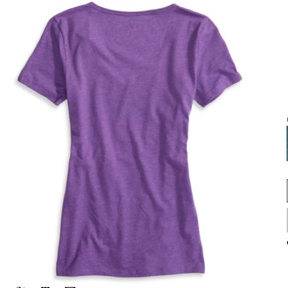 American Eagle Outfitters | Tops | New American Eagle Womens Purple Graphic Tshirt | Poshmark